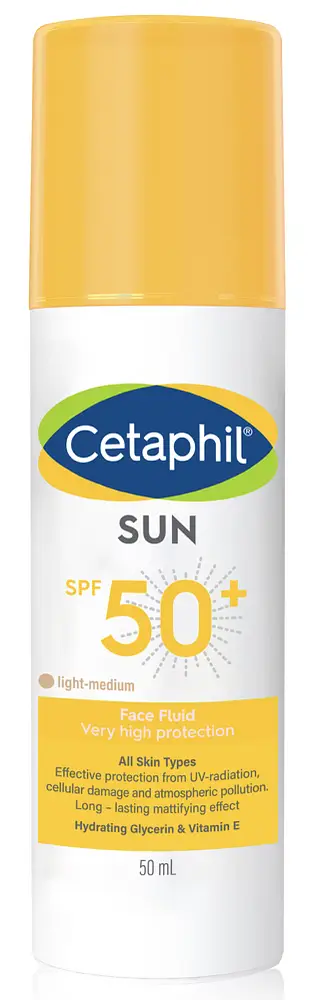 Cetaphil Sun Face Fluid SPF 50+ Tinted (Ingredients Explained) Cetaphil Sun Face Fluid SPF 50+ Tinted (Ingredients Explained)